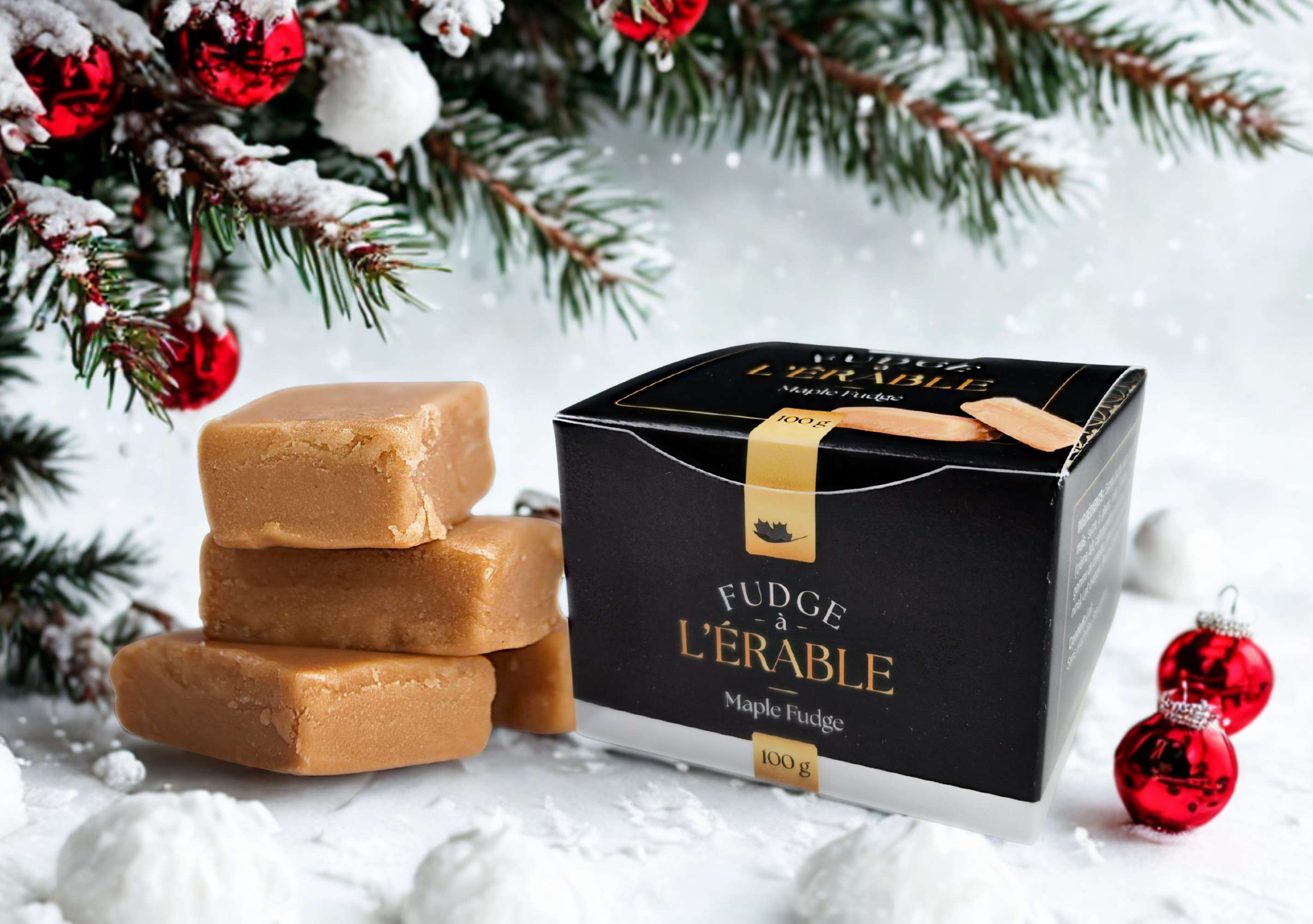 Box of Maple Fudge - 100g (5 x 20g) – blancparrouge